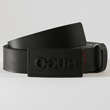 HUGO - Ceinture Reverse Logo Gillo Noir - LaBoutiqueOfficielle.com
