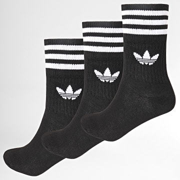 Adidas Originals - Lot De 3 Paires De Chaussettes DX9092 Noir ...