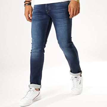 Jack And Jones - Jean Slim Glenn Bleu Denim - LaBoutiqueOfficielle.com