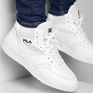 Fila Baskets Pine Mid 1010517 White LaBoutiqueOfficielle
