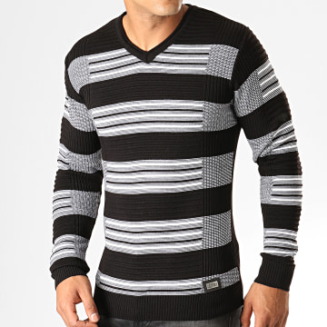 Classic Series - Pull Col V 5235 Noir - Ryses