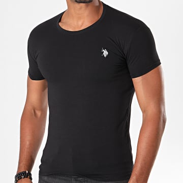 US Polo ASSN - Tee Shirt Basic USPA Noir - LaBoutiqueOfficielle.com