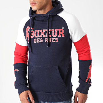 Boxeur Des Rues - Sweat Capuche 40017L Bleu Marine ...