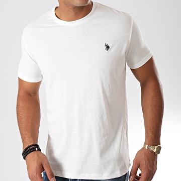 US Polo ASSN - Tee Shirt Basic USPA Blanc - LaBoutiqueOfficielle.com