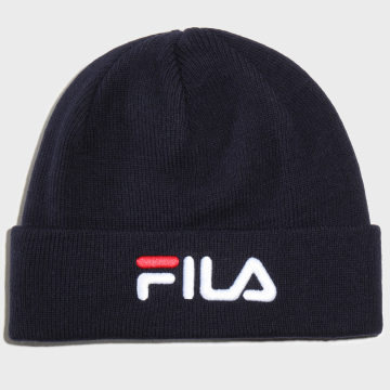 Fila - Bonnet Leniar Logo Bleu Marine - LaBoutiqueOfficielle.com