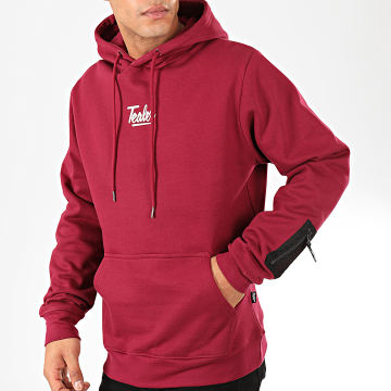 Tealer - Sweat Capuche Basic Bordeaux - LaBoutiqueOfficielle.com