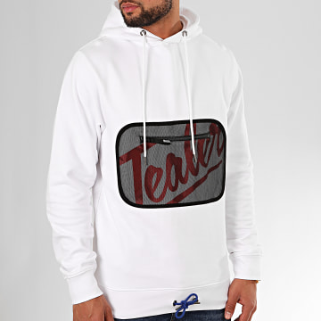 Tealer - Sweat Capuche Rider Blanc - Ryses