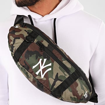 New Era - Sacoche Banane Camouflage MLB New York Yankees 12145411 Vert ...