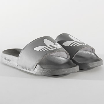 Adidas Originals - Claquettes Adilette Lite FU7592 Gris ...