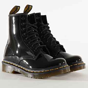 Dr Martens - Boots Femme 1460 Patent Lamper 11821011 Black ...
