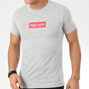 Teddy Smith - Tee Shirt Super Gris Chiné - LaBoutiqueOfficielle.com