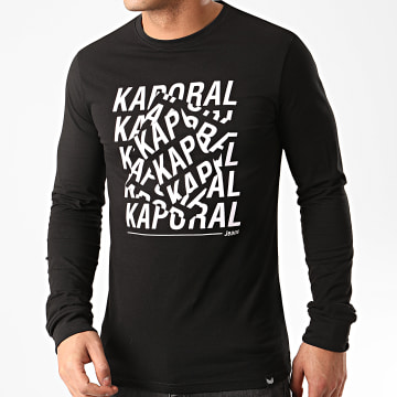 Kaporal - Tee Shirt Manches Longues Miso Noir - LaBoutiqueOfficielle.com