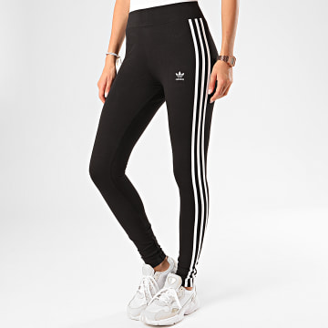 Adidas Originals - Legging Femme A Bandes FM3287 Noir ...