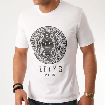 Zelys Paris - Tee Shirt A Strass Balbo Blanc - LaBoutiqueOfficielle.com