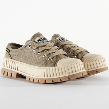 Palladium - Baskets Femme Pallashock OG 76680 Dusky Green ...