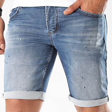 Armita - Short Jean CPR-3120 Bleu Denim - LaBoutiqueOfficielle.com