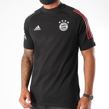 Adidas Sportswear - Tee Shirt A Bandes FC Bayern FR5363 Noir ...