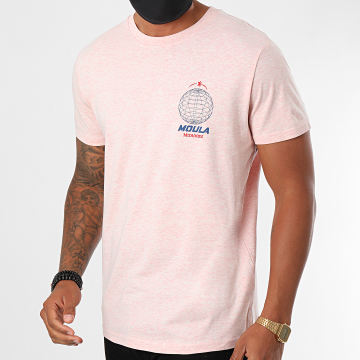 Heuss L'Enfoiré - Tee Shirt Moula Rose Chiné - LaBoutiqueOfficielle.com