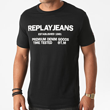 Replay - Tee Shirt M3178-22980P Noir - LaBoutiqueOfficielle.com