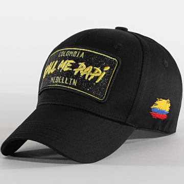 Classic Series - Casquette Call Me Papi Plaque Noir ...