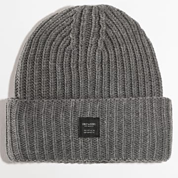 Only And Sons - Bonnet Edgar 22018077 Gris Chiné - LaBoutiqueOfficielle.com