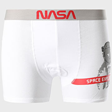 NASA - Boxer Cosmo Blanc - Ryses