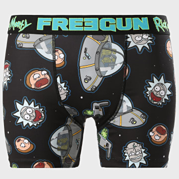 Freegun - Boxer Rick And Morty Noir - LaBoutiqueOfficielle.com