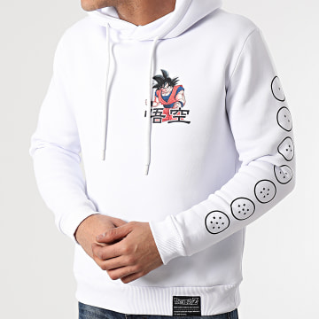 Dragon Ball Z - Sweat Capuche DBZ 2021 Blanc - LaBoutiqueOfficielle.com
