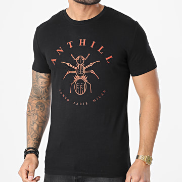 Anthill - Tee Shirt Logo Noir Rouge - LaBoutiqueOfficielle.com