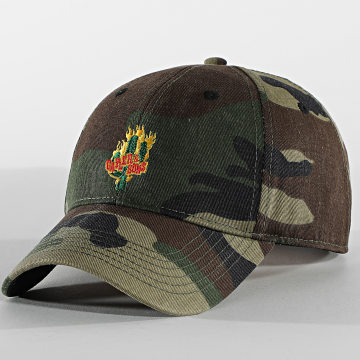 Cayler And Sons - Casquette Turn Up CS1545 Camouflage Vert Kaki ...