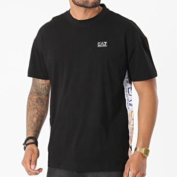 EA7 Emporio Armani - Tee Shirt A Bandes 3KPT13-PJ02Z Noir - LaBoutiqueOfficielle.com
