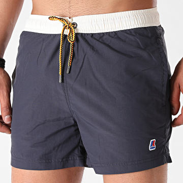K-Way - Short De Bain K61181W Bleu Marine - LaBoutiqueOfficielle.com