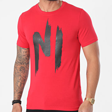 NI by Ninho - Tee Shirt TS01 Rouge - LaBoutiqueOfficielle.com