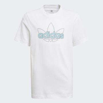 Adidas Originals - Tee Shirt Enfant Sport Collection GN2302 Blanc ...