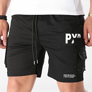 Project X Paris - Short Cargo 2140225 Noir - LaBoutiqueOfficielle.com