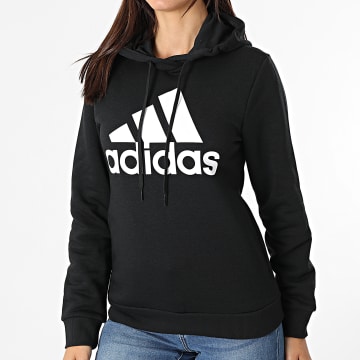 Adidas Sportswear - Sweat Capuche Femme GL0653 Noir ...