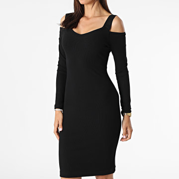 Guess - Robe Femme Manches Longues W1YK0A-K8RT2 Noir ...