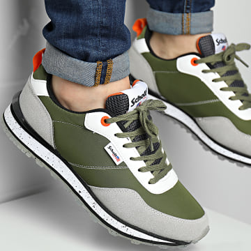 Schott NYC - Baskets Dany Kaki - LaBoutiqueOfficielle.com