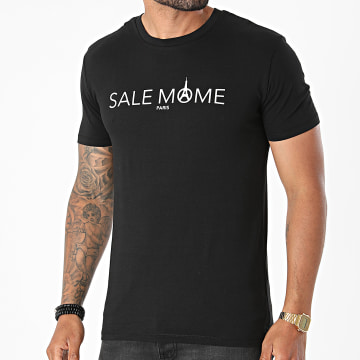 Sale Môme Paris - Tee Shirt Logo Noir Blanc - LaBoutiqueOfficielle.com