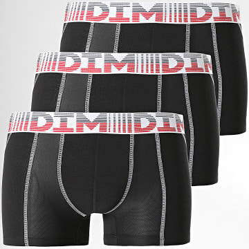 Dim - Lot De 2 Boxers 3D Flex Air D01N1 Noir - LaBoutiqueOfficielle.com