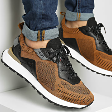 HUGO - Baskets Cubite Runner 50459155 Medium Brown ...