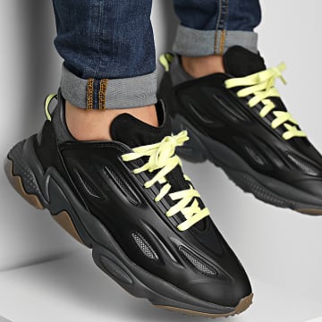 Adidas Originals - Baskets Ozweego Celox H04235 Core Black Pulse Yellow ...