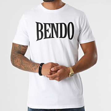 Bendo - Tee Shirt Logo Blanc Noir - LaBoutiqueOfficielle.com