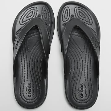 Crocs - Tongs Classic II Flip Noir - LaBoutiqueOfficielle.com