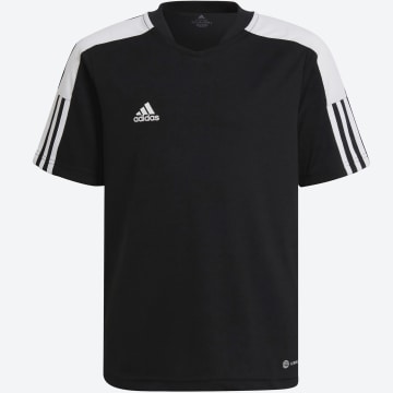 Adidas Sportswear - Tee Shirt Enfant HE7176 Noir - LaBoutiqueOfficielle.com