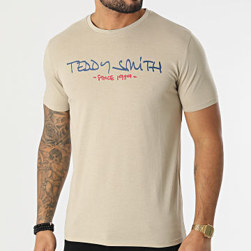 Teddy Smith - Tee Shirt Ticlass Basic 11014744D Beige ...
