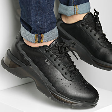 BOSS - Baskets Netroit Runner 50465483 Black - LaBoutiqueOfficielle.com