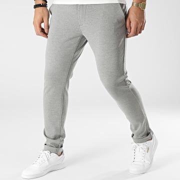 Classic Series - Ponte Roma Plain Chinos DP7001 Gris jaspeado - Ryses