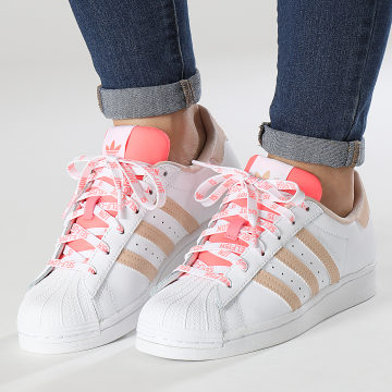 Adidas Originals - Zapatillas Mujer Superstar GW0570 Cloud White Halo ...