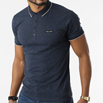 Teddy Smith - Polo Manches Courtes Pasy 2 11315269D Bleu Marine ...